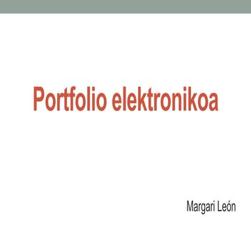 Portfolioa | PPT