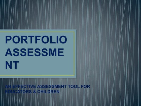 Department Assessment Template | PDF
