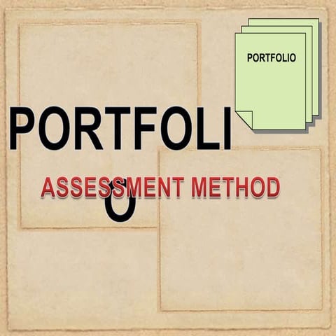 Portfolio assessment | PPTX