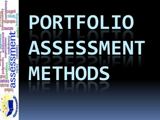 Portfolio assessment | PPT