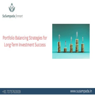 Portfolio Balancing Strategies for Long-Term Investment Success | PDF