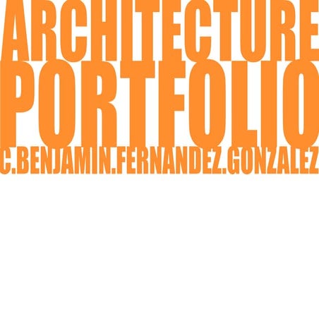 Portfolio benjamin | PPT