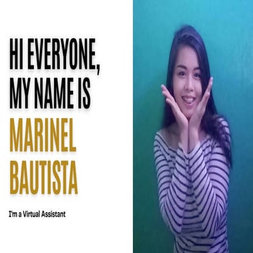 Portfolio by Marinel Bautista | PDF