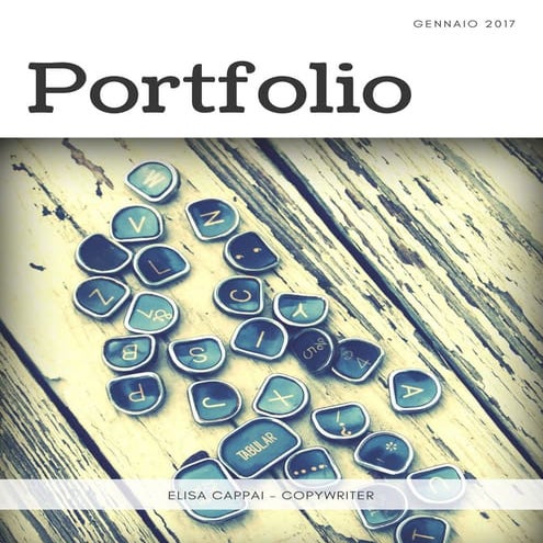 Portfolio Copywriter Elisa Cappai | PDF