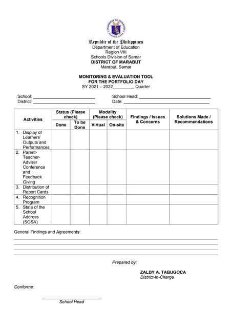 1st Quarter Portfolio Day ACR.docx