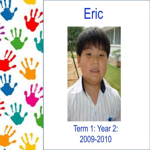Portfolio Eric | PPTX | Science