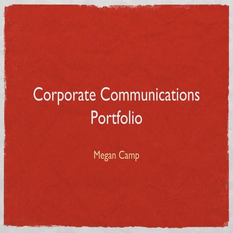 Portfolio final | PPT