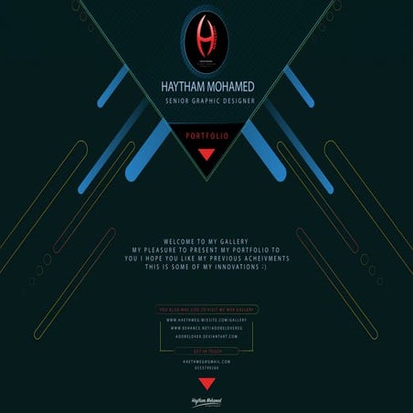 Haytham Mohamed Portfilio | PDF
