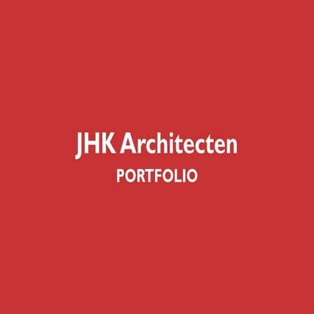 Portfolio JHK Architecten | PDF