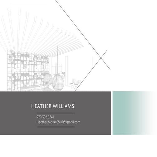 Heather Williams Interior Design Portfolio | PDF