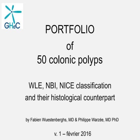 Portfolio Of Colonic Polyps Ppt