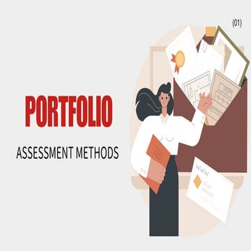 Lecture 5 Portfolio Assessment assessment in learning 2 | PDF