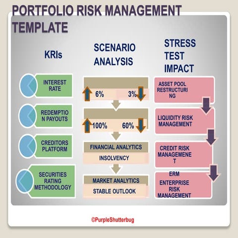 PORTFOLIO RISK MANAGEMENT TEMPLATE | PPTX