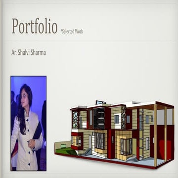 Portfolio Shalvi Shamra | PPT