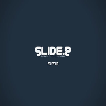 SLIDE.R Portfolio | Innovative Slide Design Service | PDF