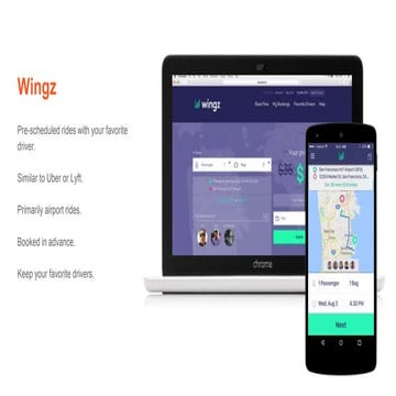 Wingz - Your personal driver is waiting | PPTX