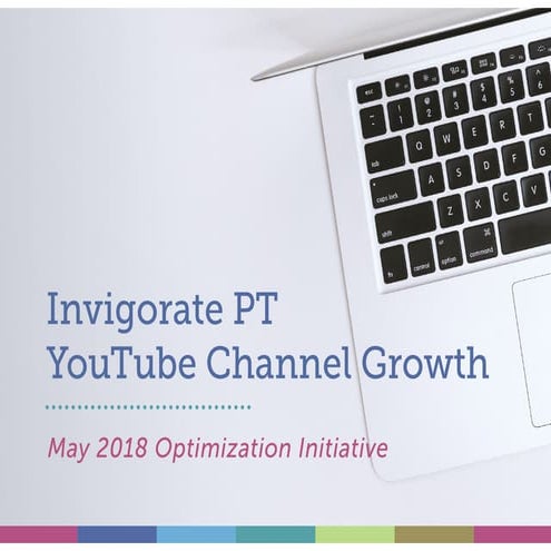 YouTube Channel Growth Initiative | PPT