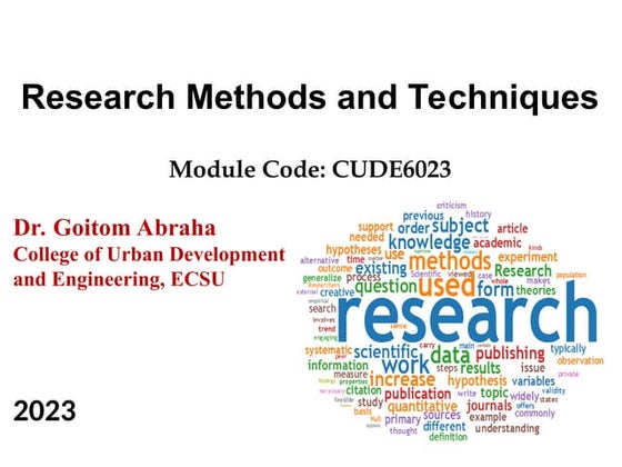 RESEARCH METHODOLOGY-DEFINITION, TYPE OF RESEARCH WITH EXAMPLE | PPT