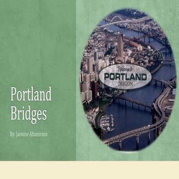 Portland bridges | PPT