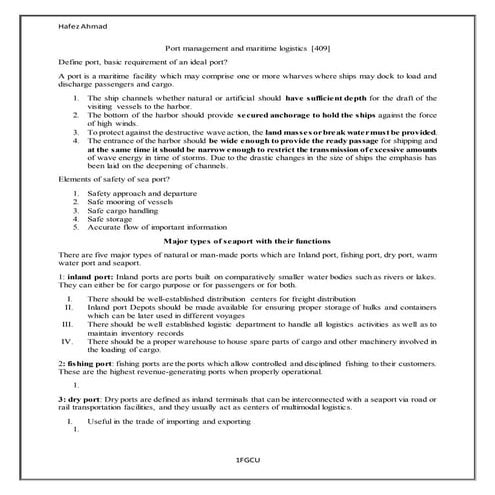List Of Major Ports In Dubai And The United Arab Emirates.pdf