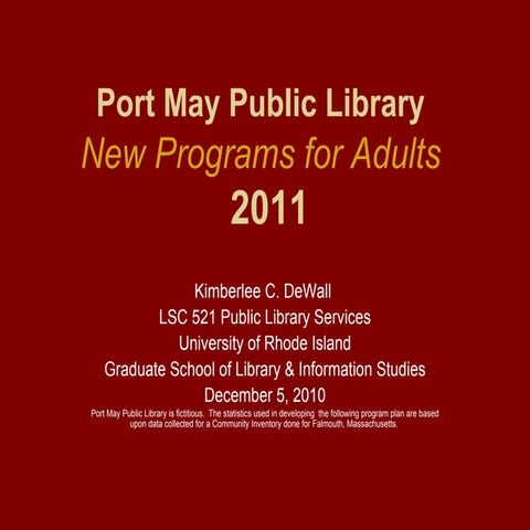 Ning Network: A New Model of Library Service-Handout | PDF
