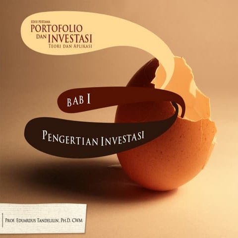Portofolio investasi-bab-1-pengertian-investasi | PPT