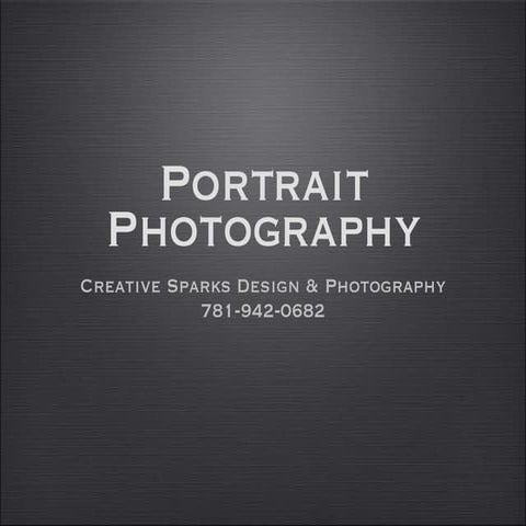 Portrait Photography | PPT | Photography | Arts and Crafts