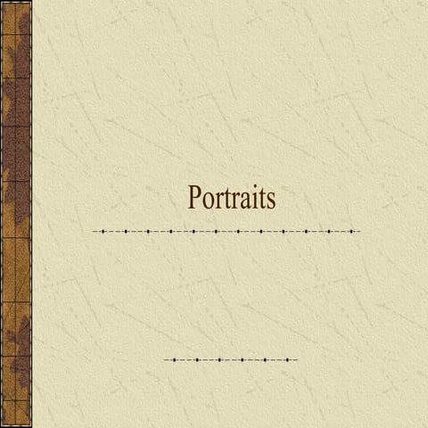 Portraits | PPT