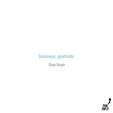 Portraits for profile of founders | PPT