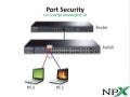 How to configure port security in cisco switch