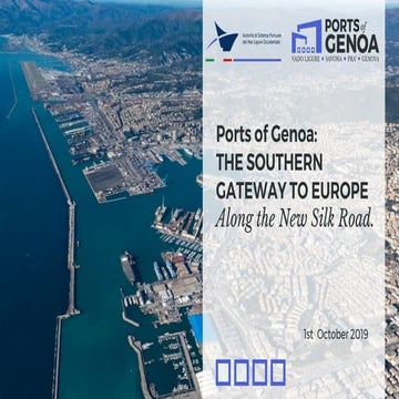 Ports of Genoa: the Southern Gateway to Europe | PDF
