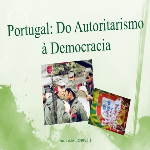 Do autoritarismo à Democracia | PPT