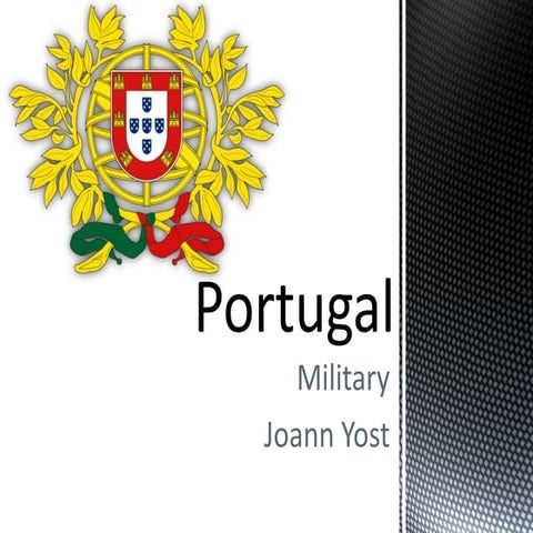 Portugal military presentation | PPTX