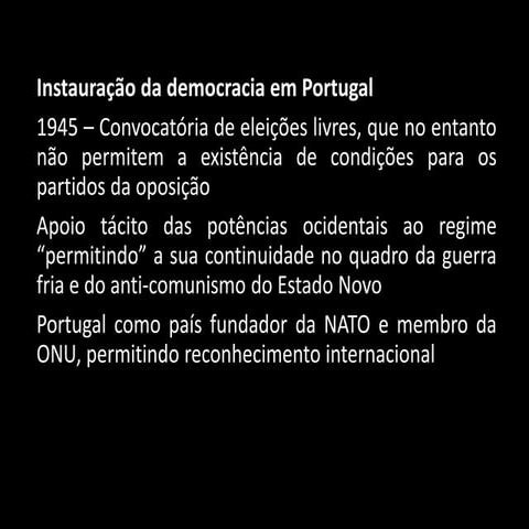 25 de Abril e o PREC.................... | PPTX