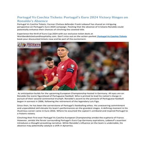 Portugal FIFA World Cup Tickets Cristiano Ronaldo Tops Forbes’ Highest ...