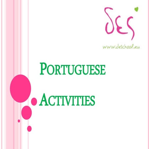 Portuguese activities | PPT