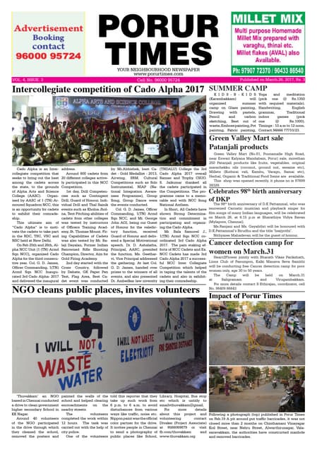 Porur Times epape April.22