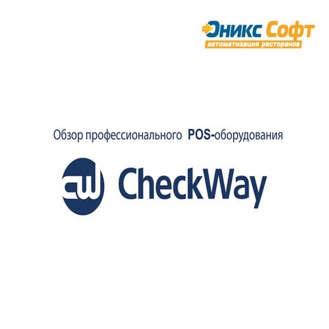 обзор профессионального Pos оборудования check way pdf | PDF