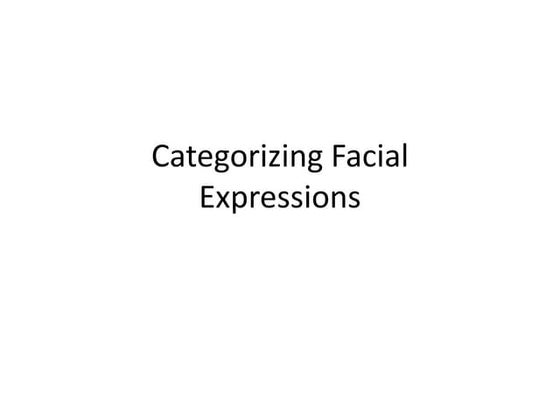 Facial expressions | PPT