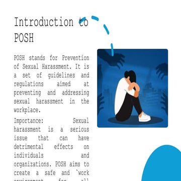 POSH_Training_Professional.pptx AWARENESS RELATED TO SEXUAL HARRASEMENT ...