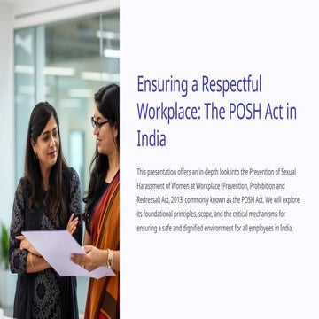 PoSH act in a nutshell by Lovely Kumari .pptx