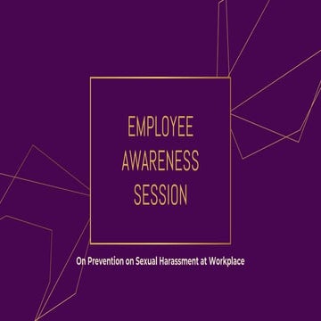 POSH Employee Awareness.pptx