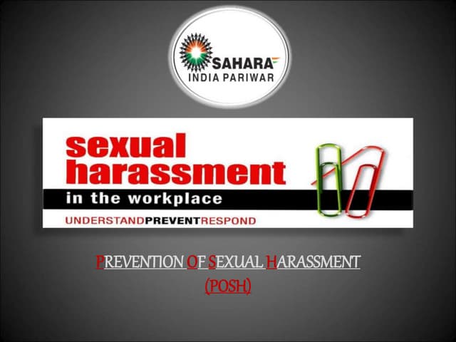 Sharp annual-training-presentation 27 aug 2021 | PPTX | Sexual ...
