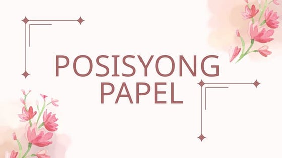 Filipino sa Piling Larang Quarter 2 – Aralin 2.pptx