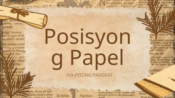 Palagitlingan | PPTX