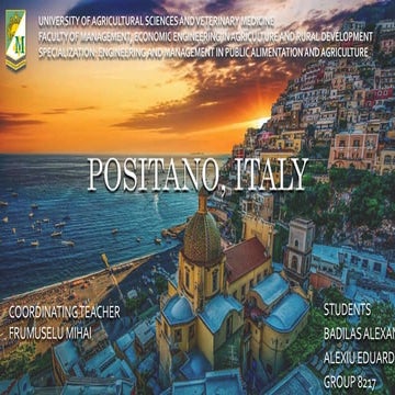 Positano, italy | PPTX