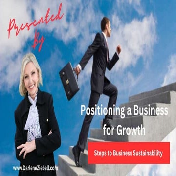 Position for Growth by Darlene M. Ziebell | PPT