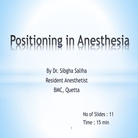 Positioning in Anesthesia.pptx