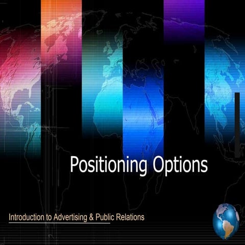 Product Positioning Options | PPTX