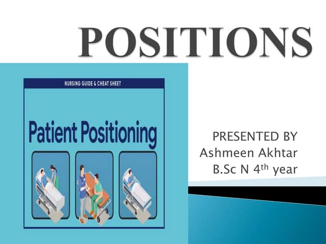 Positioning and Draping of Patients During Medical Examination in the ...